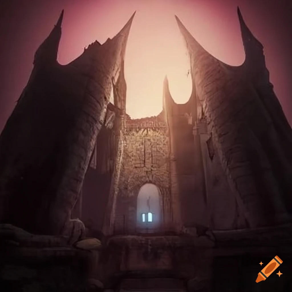 In the background between formation from above fantasy rpg game forest ...