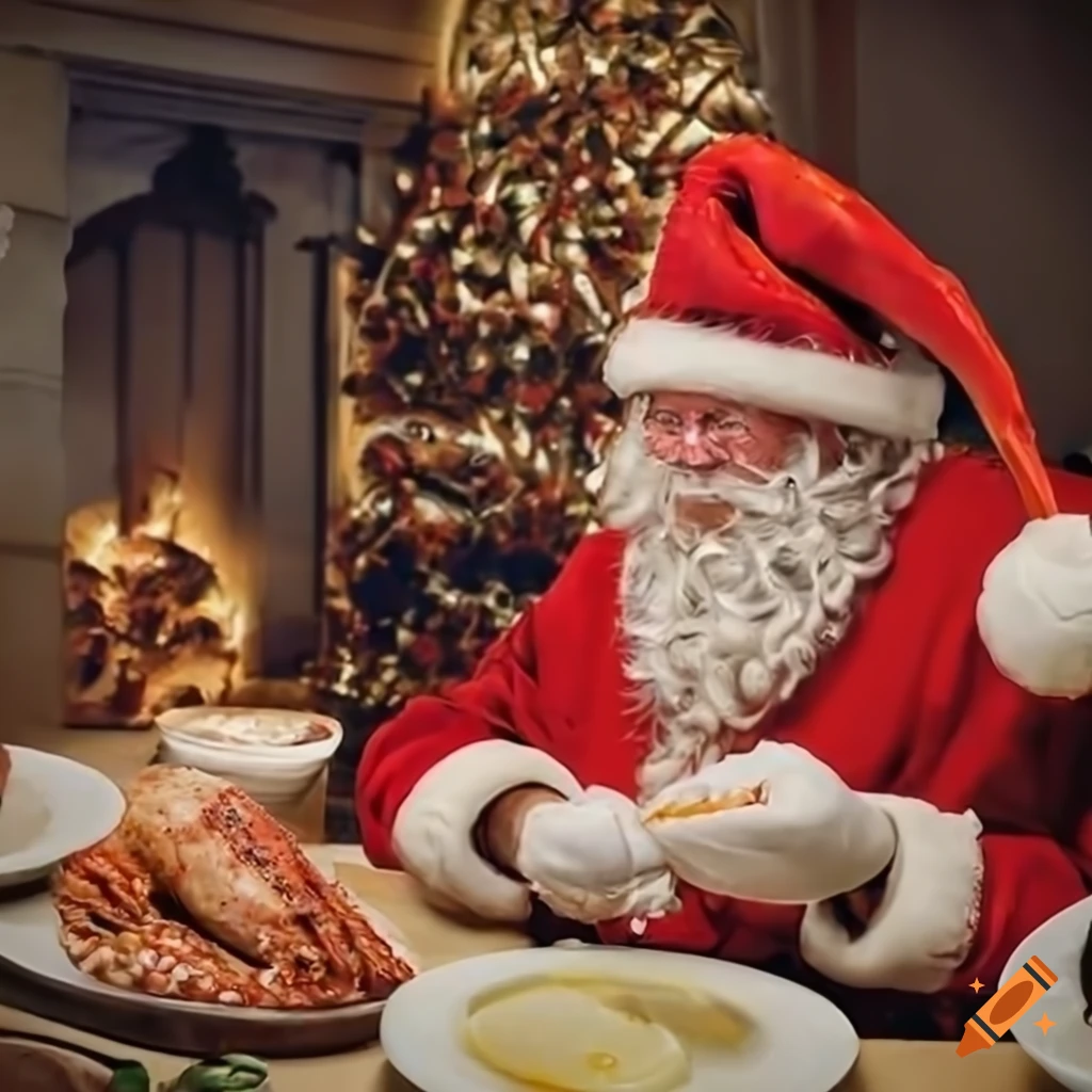 Santa claus and friends cheering for willem ii at a lively pub in ...