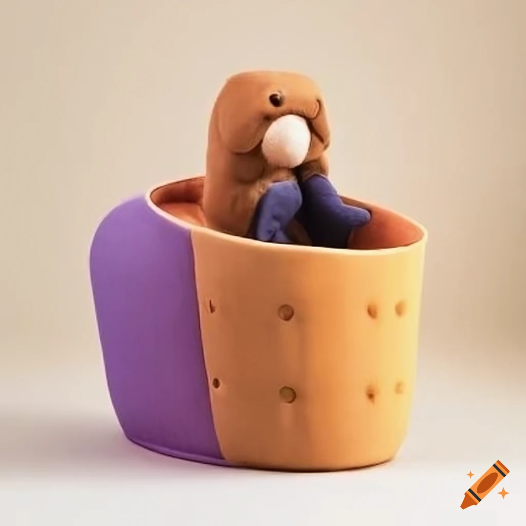 Animal-shaped reading chair with built-in hide-and-seek seat stool on ...