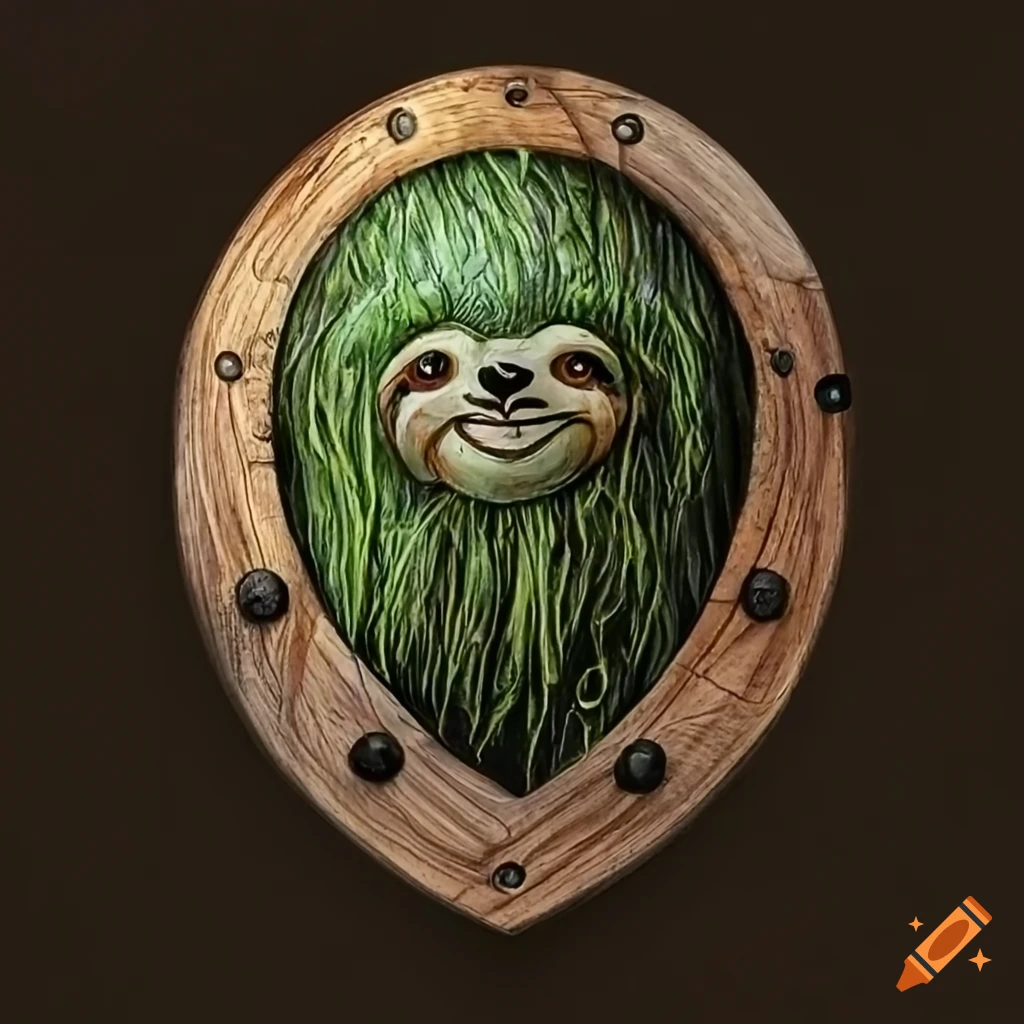 Sloth images created on Craiyon