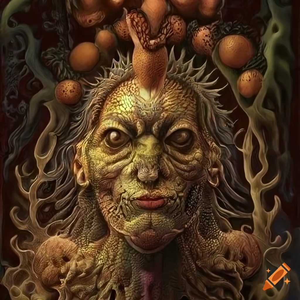 Artwork inspired by babylon 5 by basil wolverton on Craiyon