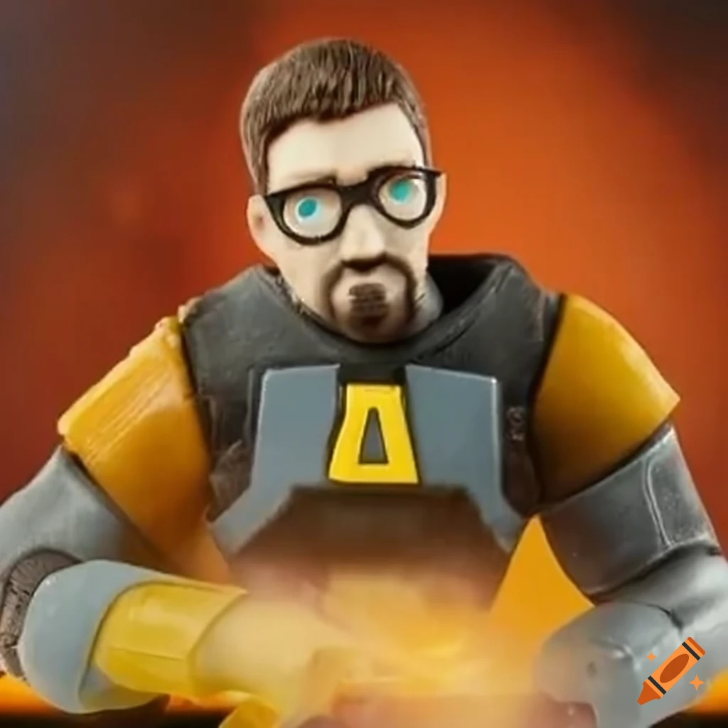 McDonald's toys from Half Life 2 on Craiyon