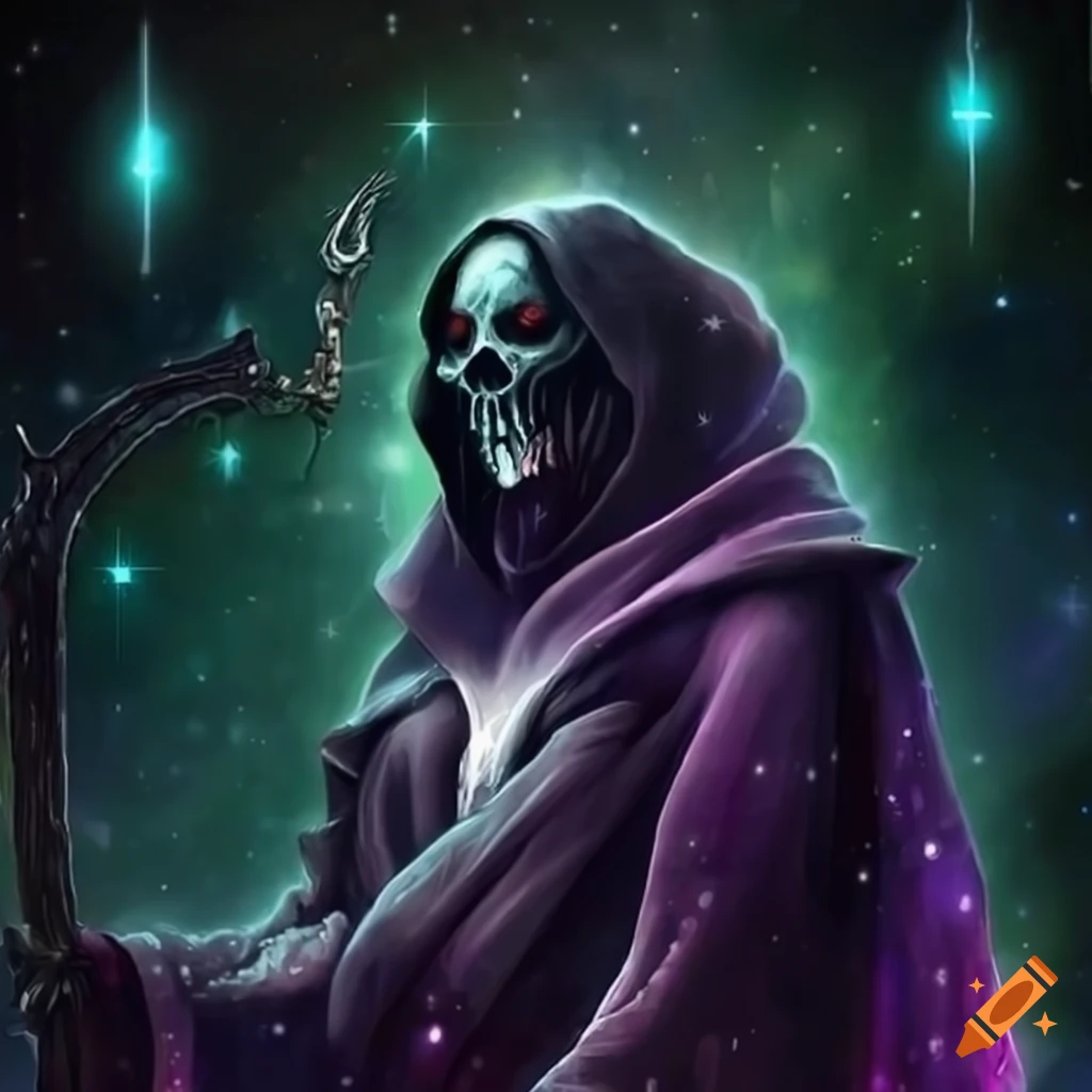 Image of the Cosmic Reaper artwork on Craiyon