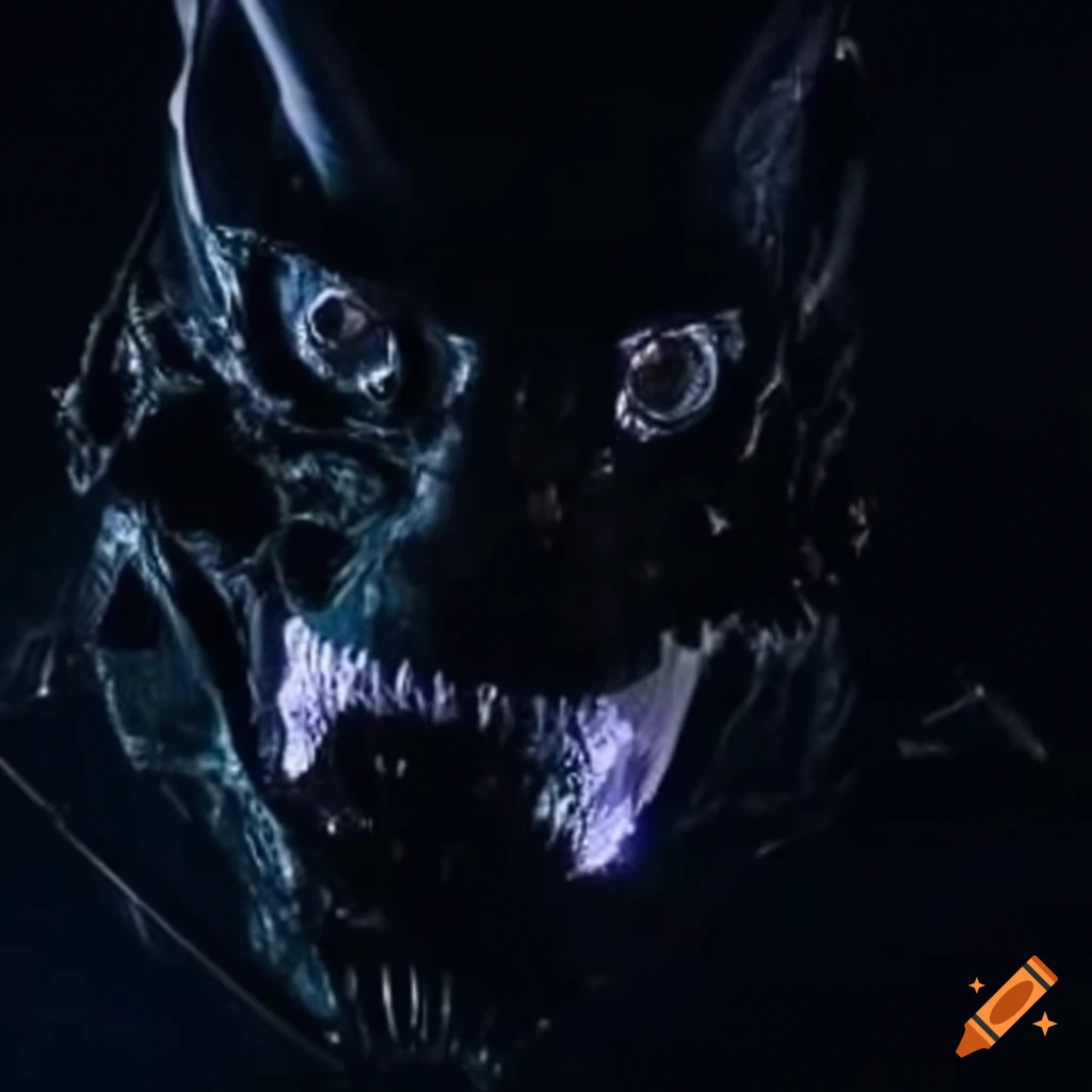 Detailed photograph of demonic invasion in a gothic spacecraft on Craiyon