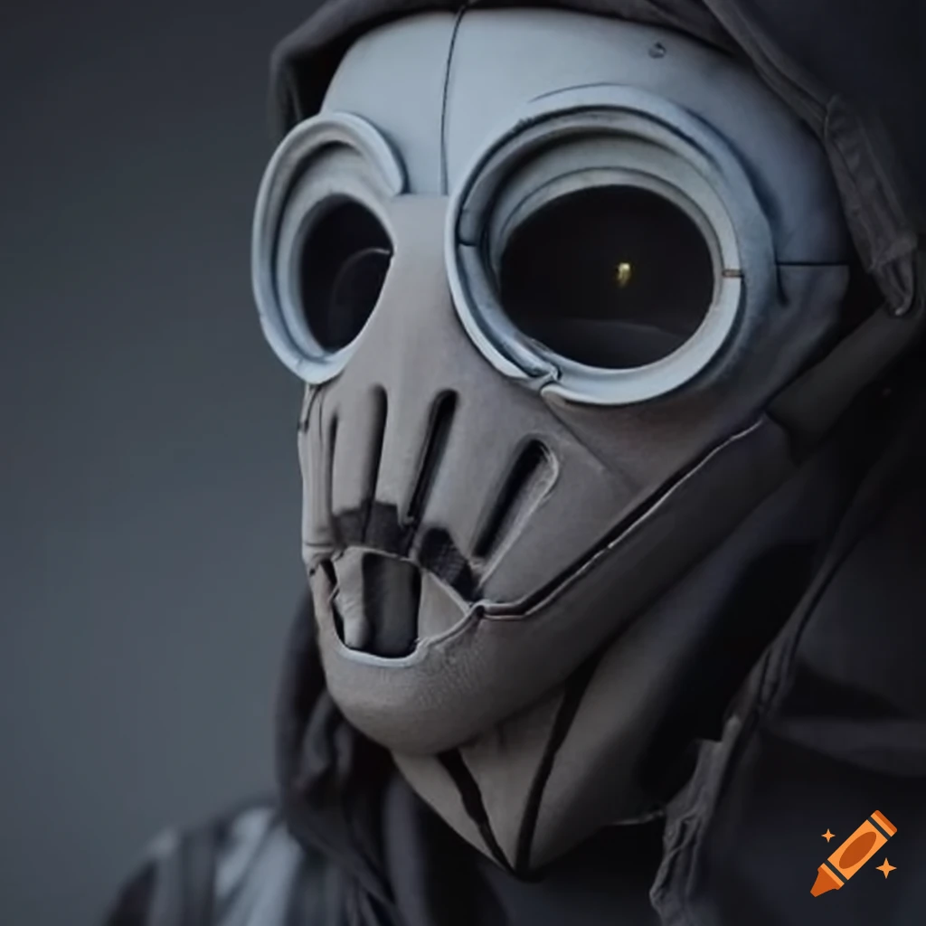 Image of a mysterious masked figure