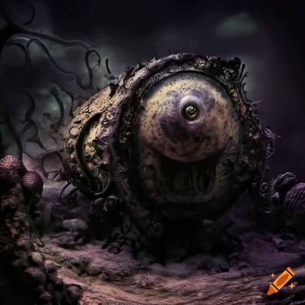 Close-up of mangle's feet on Craiyon