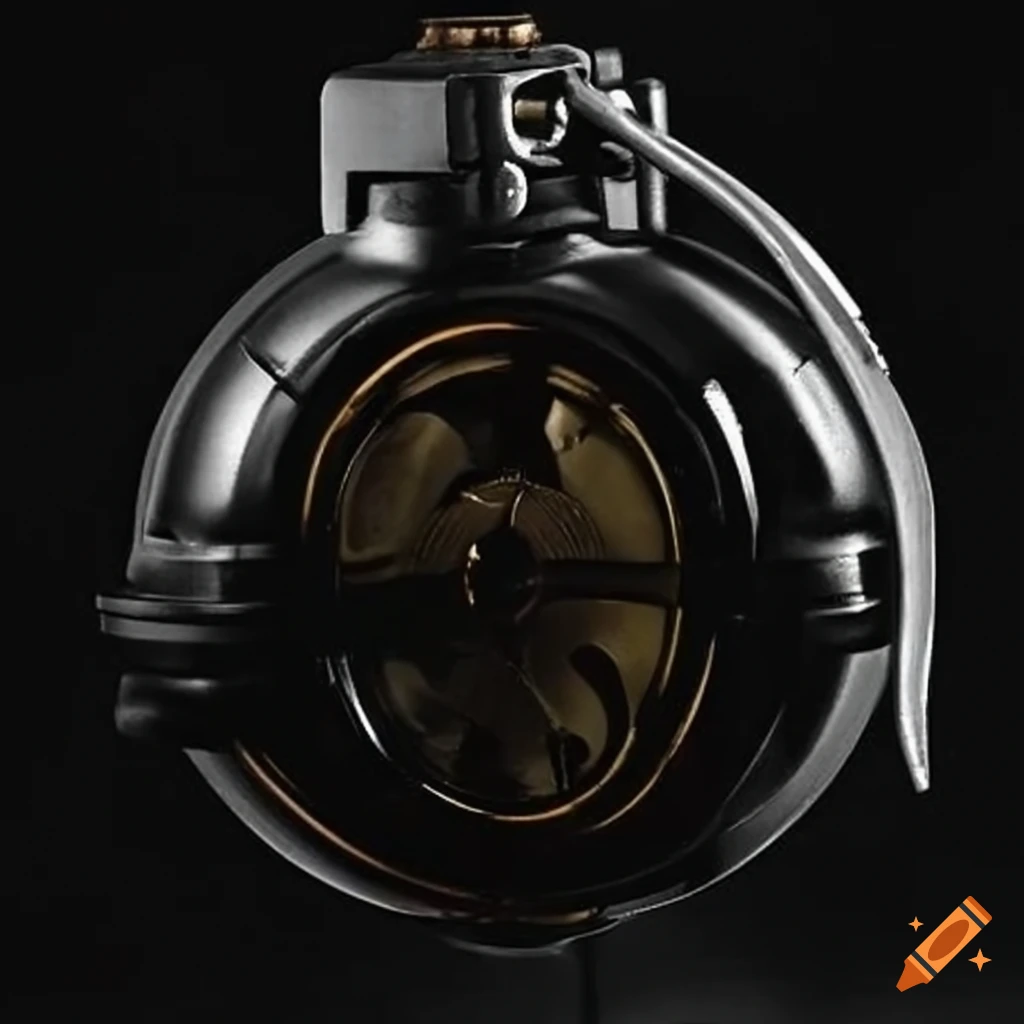 Wind up clock grenade