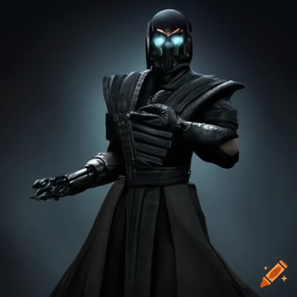 Image of black-robe sub-zero with shadow powers