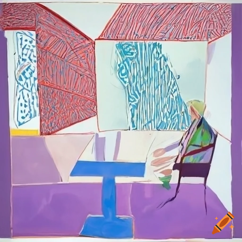 Unique spatial structure inspired by picasso and hockney on Craiyon Unique spatial structure inspired by picasso and hockney on Craiyon