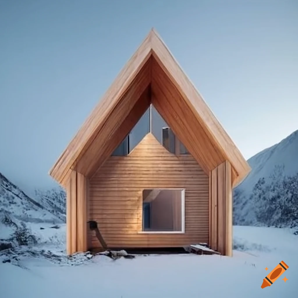 Minimalistic nordic cabin in norway