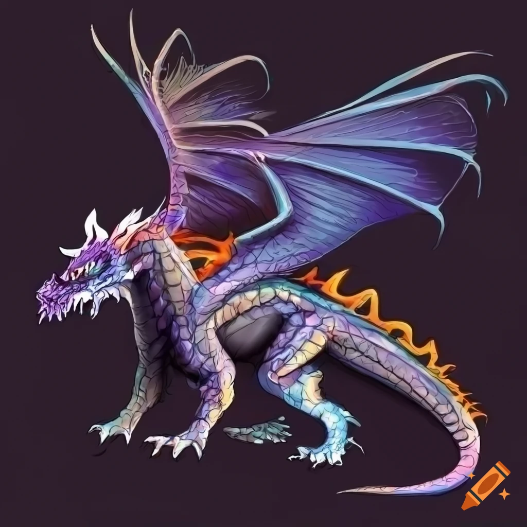 Realistic chinese blue dragon in flight on Craiyon