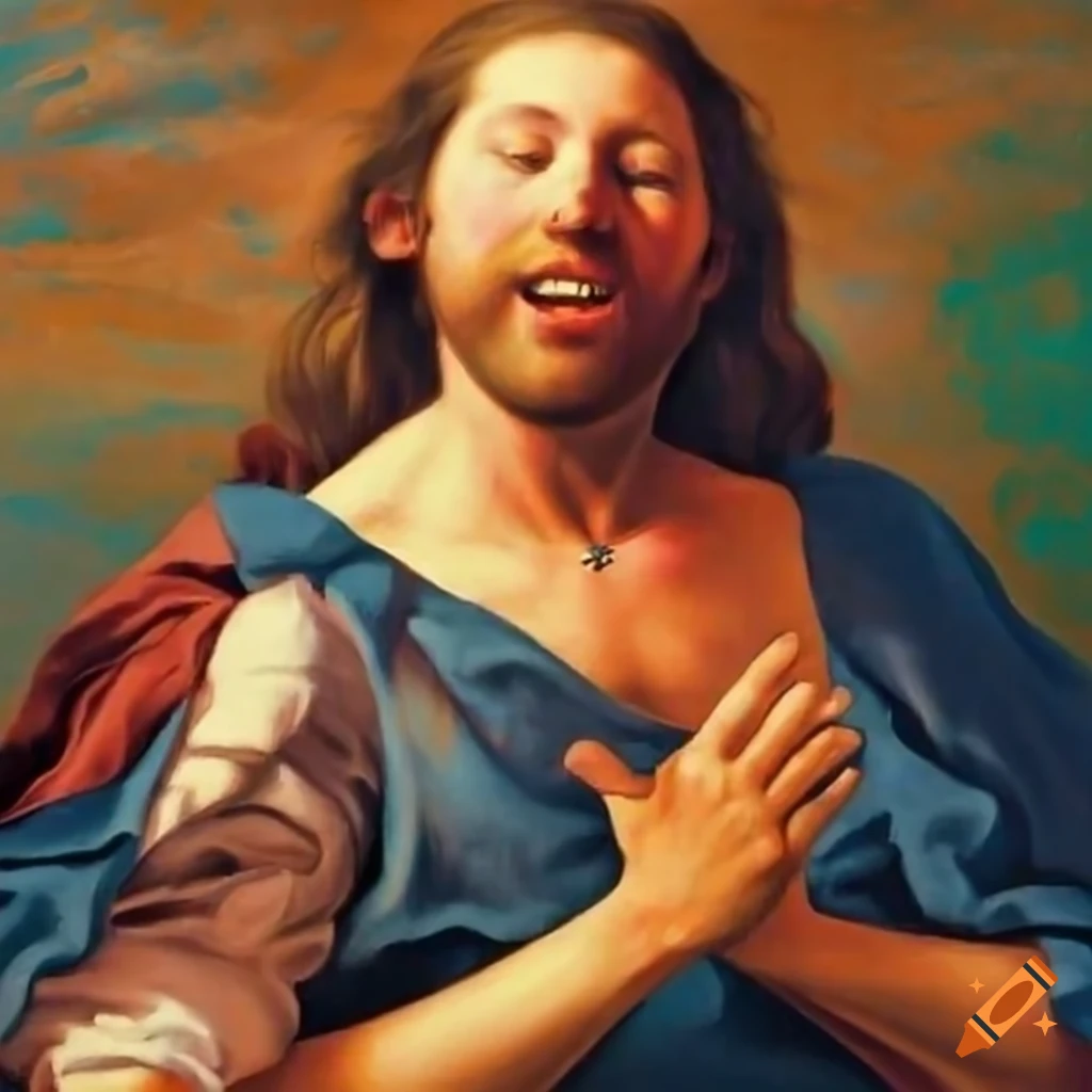 Renaissance painting of the beach boys performing cocomo on Craiyon