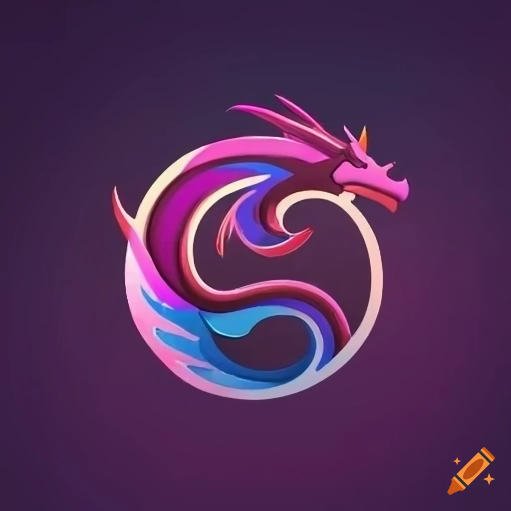 Electric dragon logo for esports