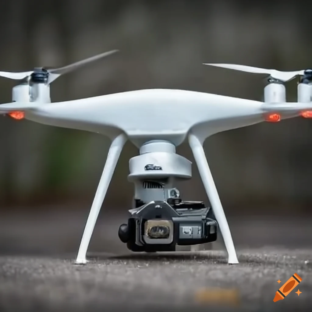 Small military drone on Craiyon