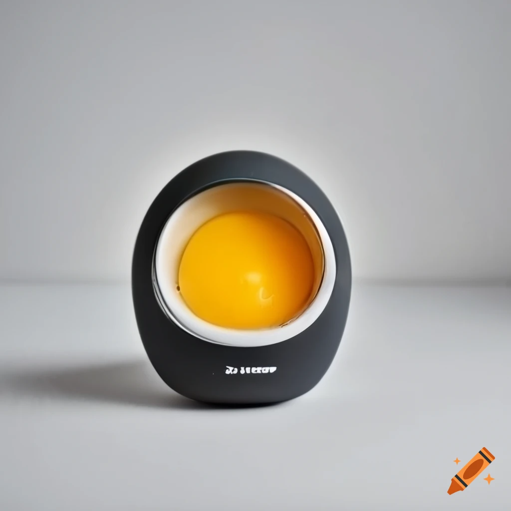 Braun dieter rams egg yolk timer on white background on Craiyon