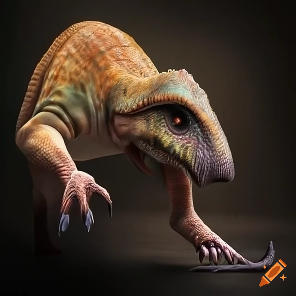 Dog-dinosaur hybrid on Craiyon