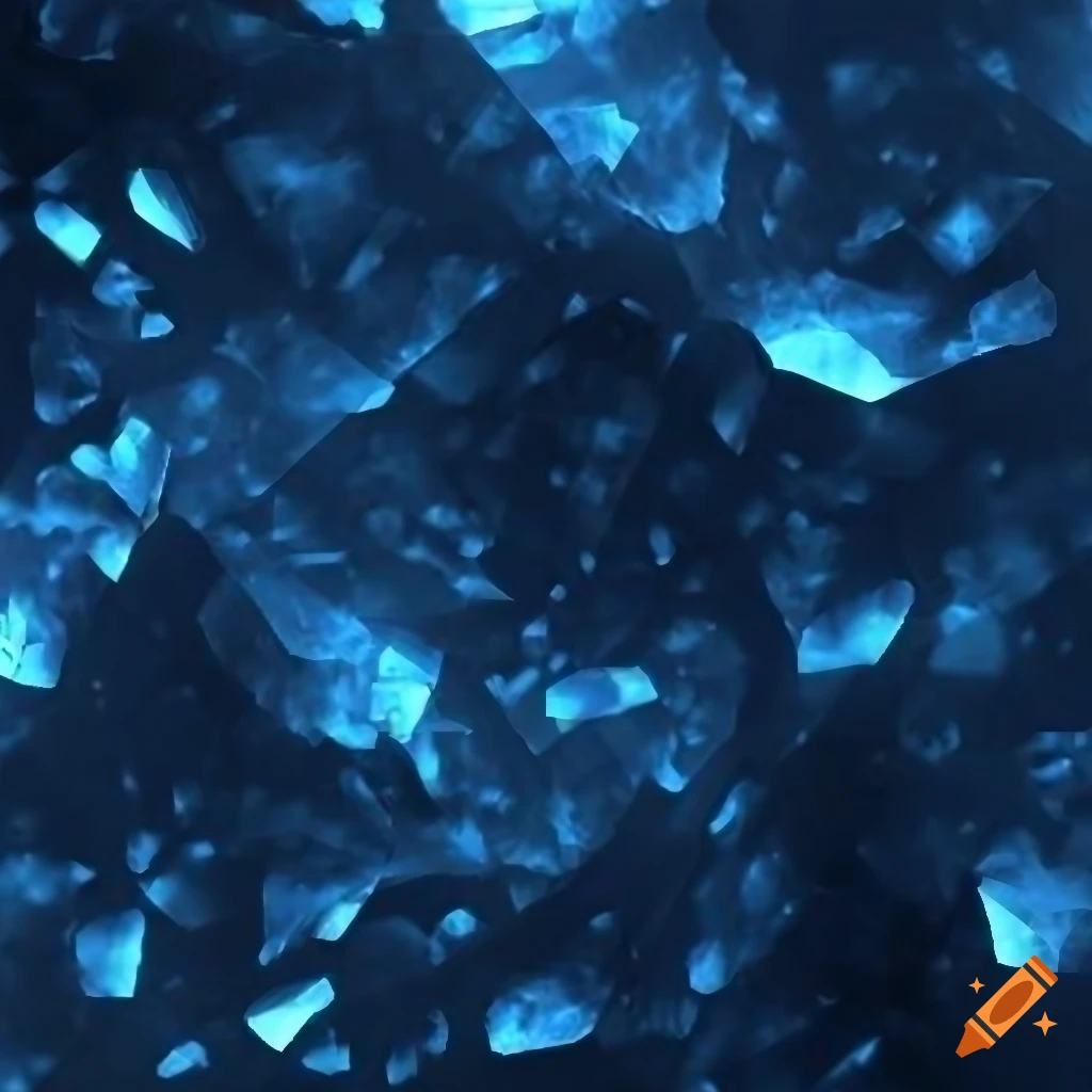 Crystalline texture pattern