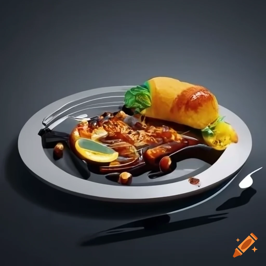 Futuristic meal kit for space travel on Craiyon