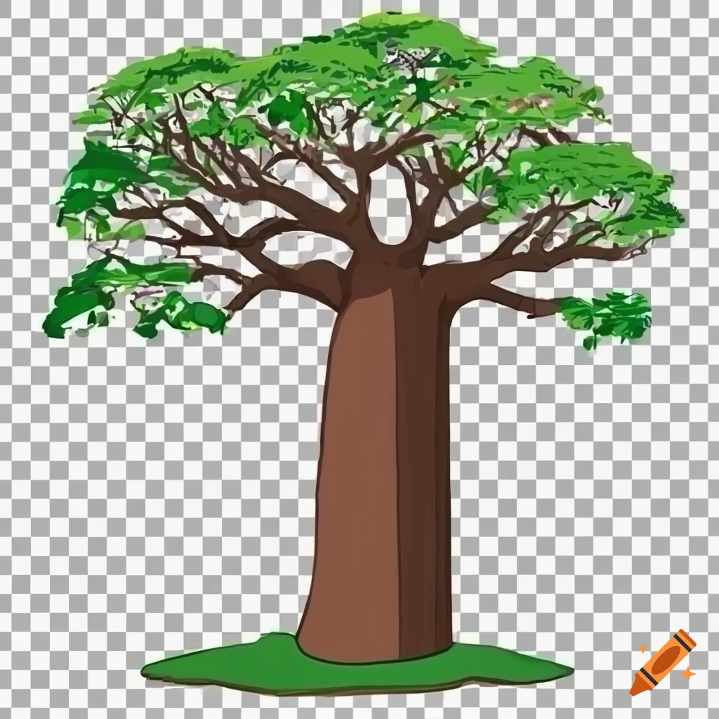 Botanical watercolor tree drawings in medieval book print style on Craiyon