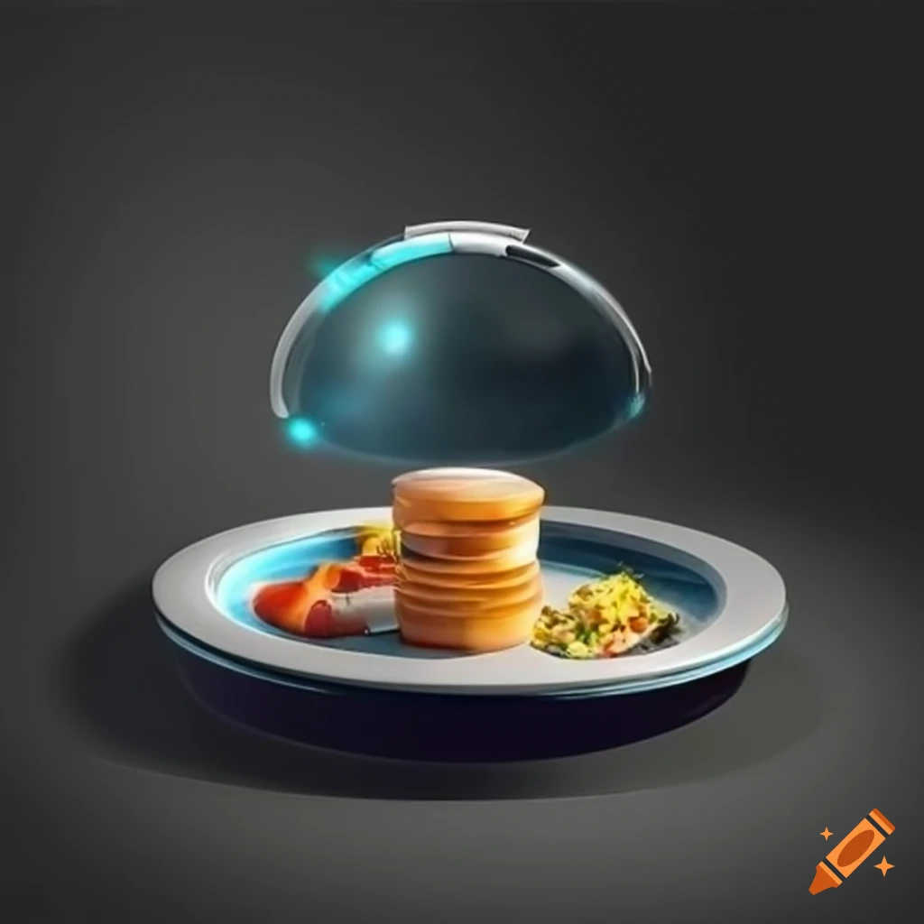 Futuristic meal kit for space travel on Craiyon