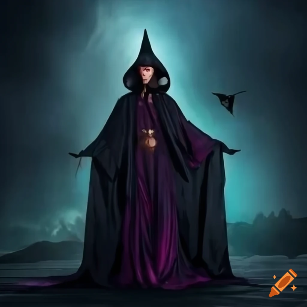 Imagen de un mago volando en una alfombra en un mundo de fantasía on ...