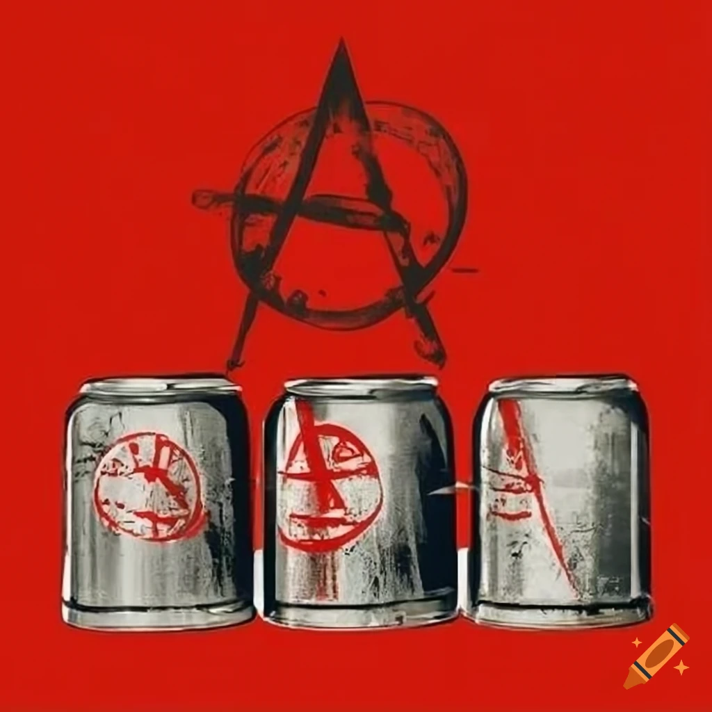 Symbolic flag of anarchism and communism in russia on Craiyon