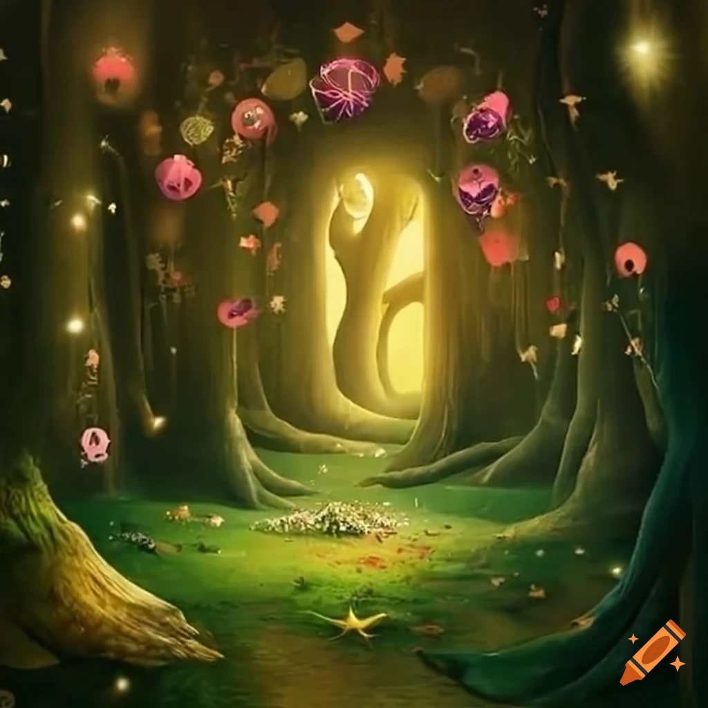 Image of the enchanted alphabet forest