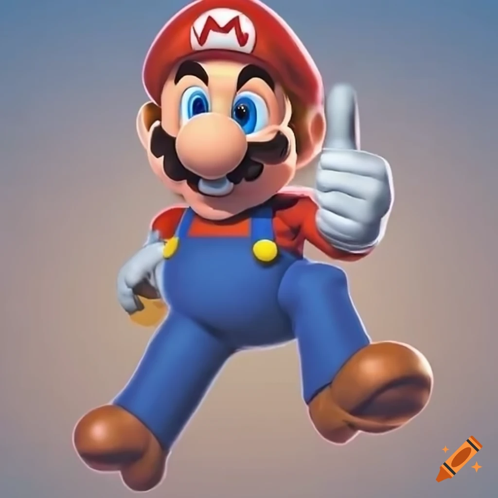 Super mario on Craiyon