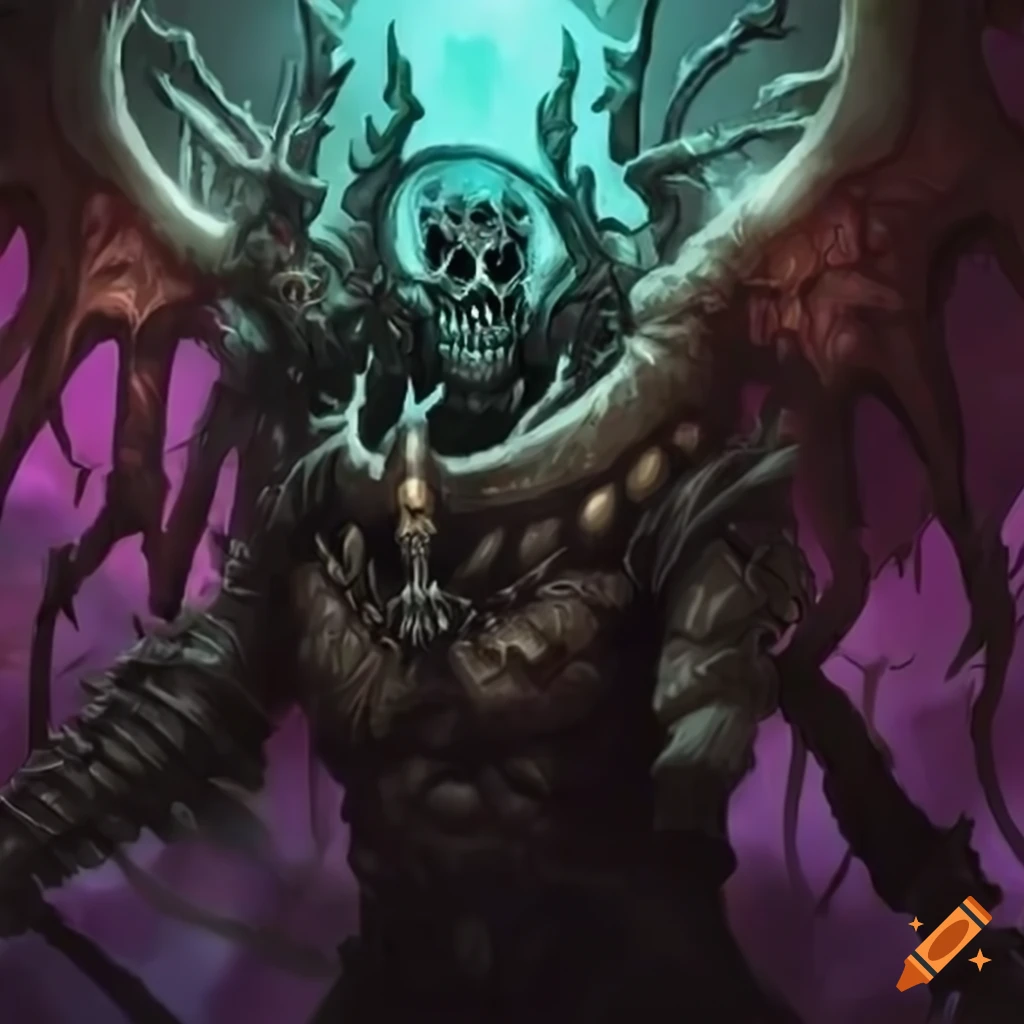 Image of a tyrannical undead overlord