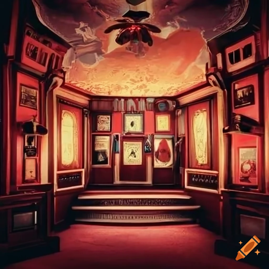 Museum dedicated to cinema on Craiyon