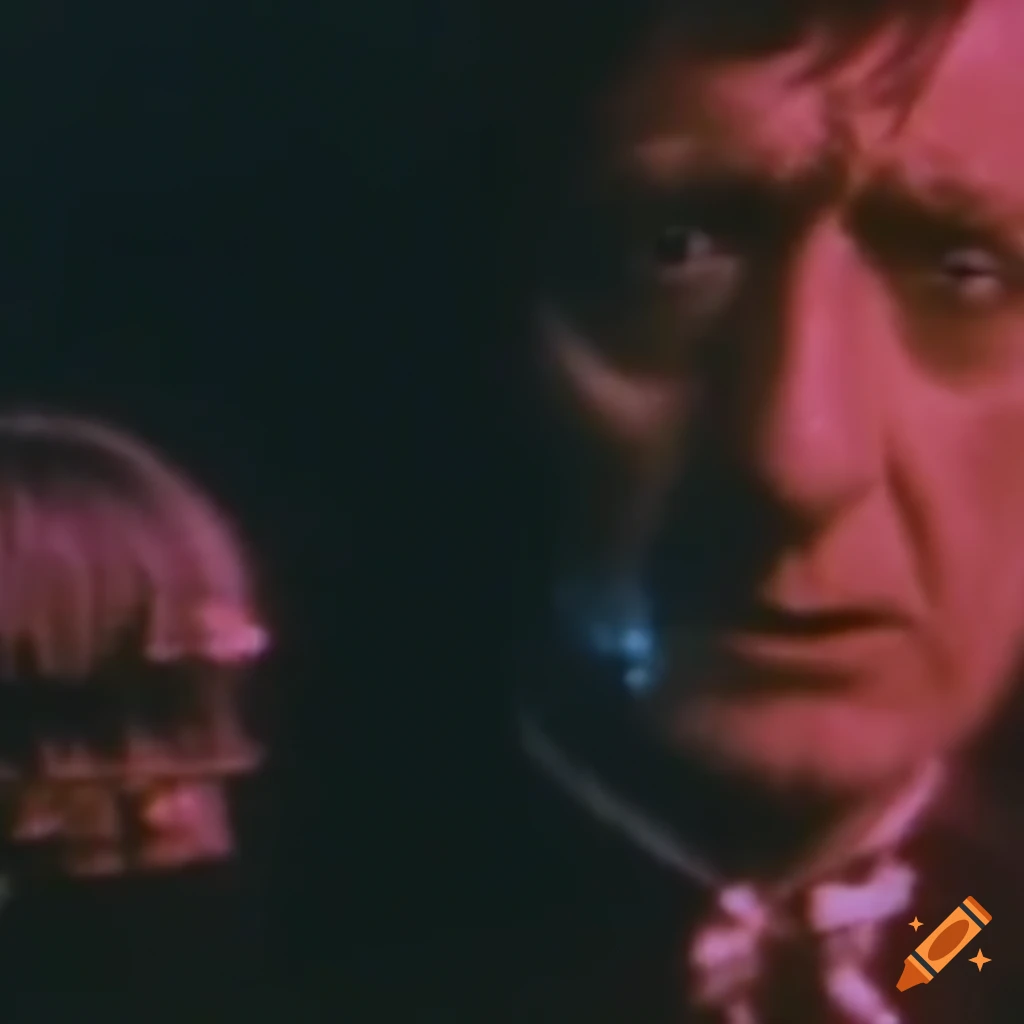 1980s doctor who gunbuster scene on Craiyon