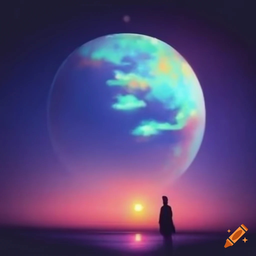 Concept art of a dream world