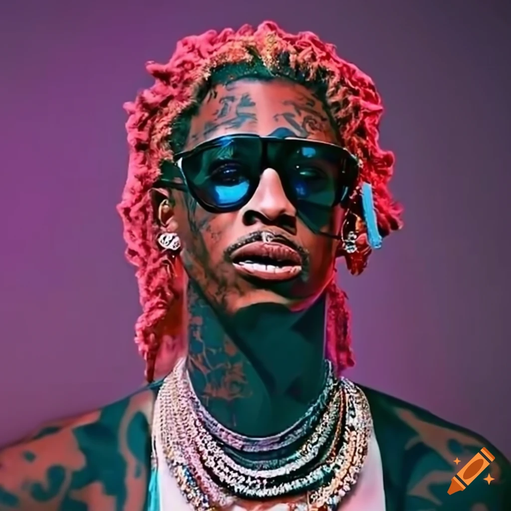 Portrait of young thug