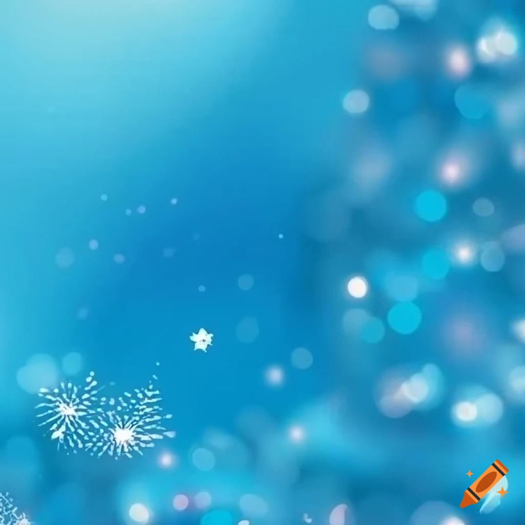 Soft blue christmas background