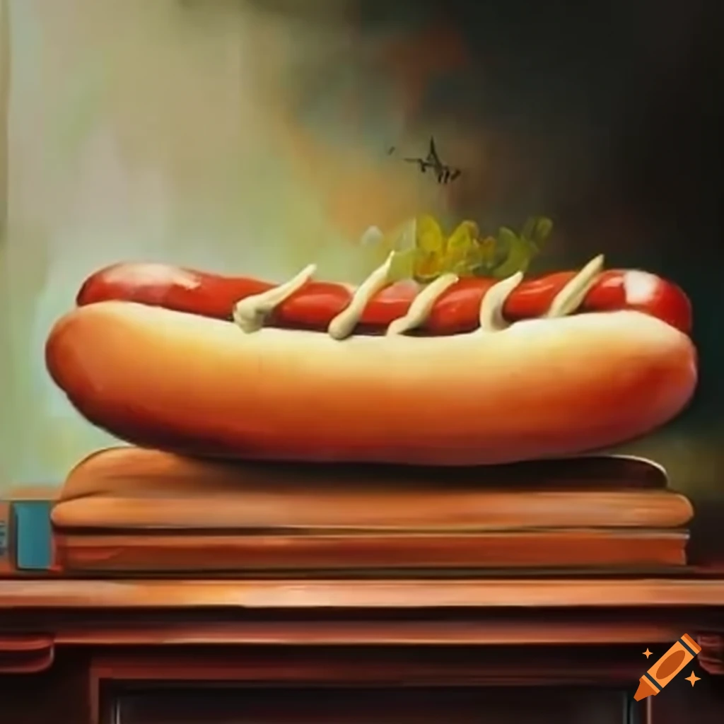 Delicious hot-dog on Craiyon