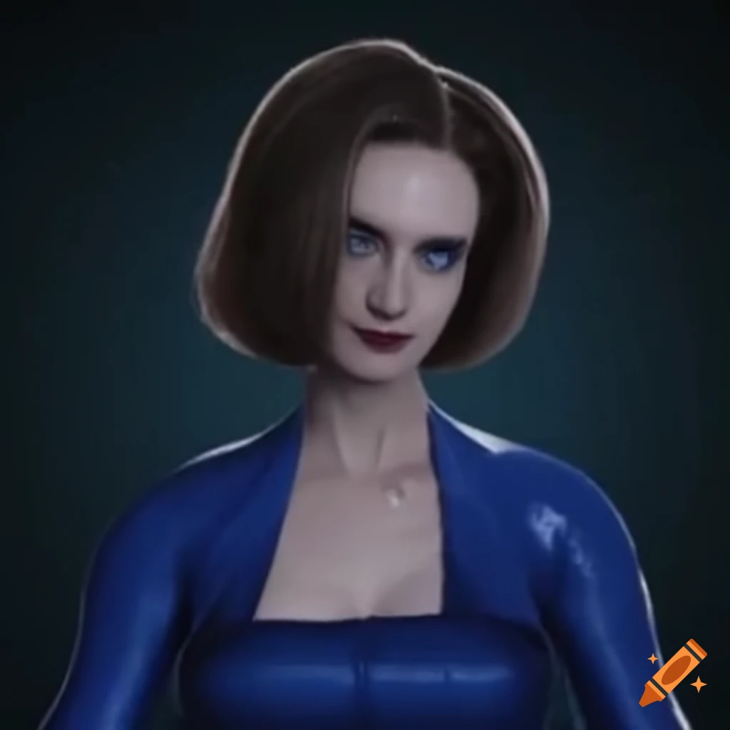 Sasha Zotova as Jill Valentine in Resident Evil 3 Remake on Craiyon