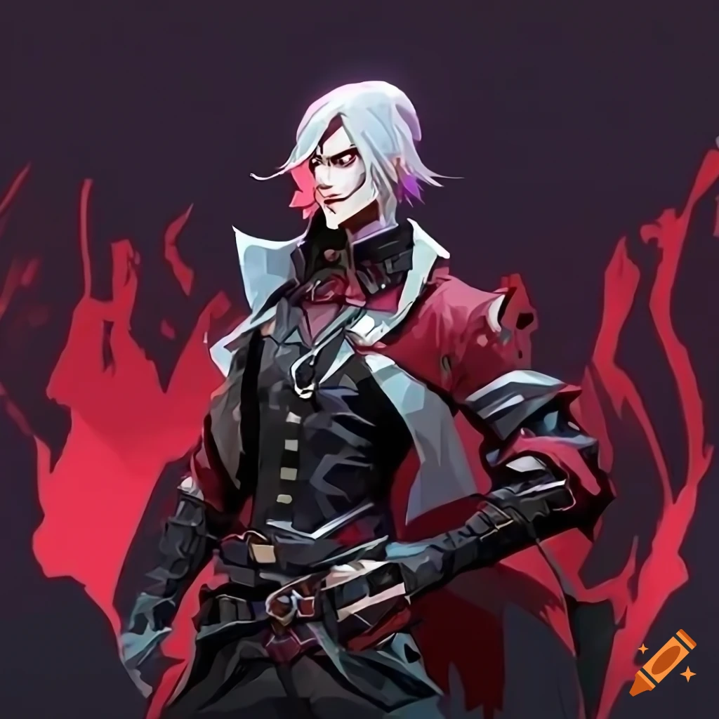 Gothic male character from valorant