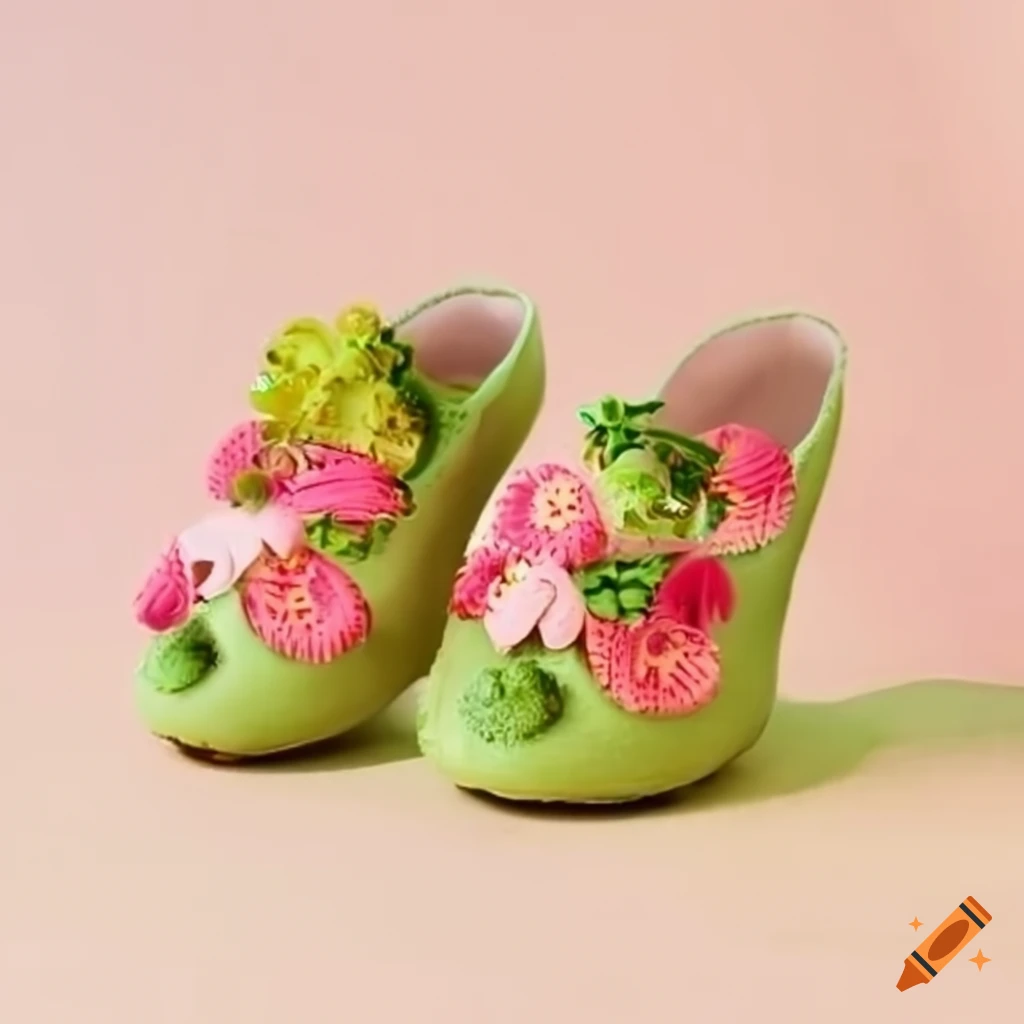 Image of a cauliflower in its shoes on Craiyon