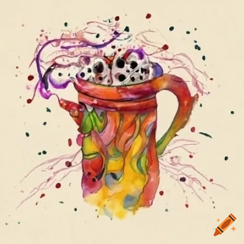 Artistic representation of reversed Fool and Ace of Cups tarot cards on ...