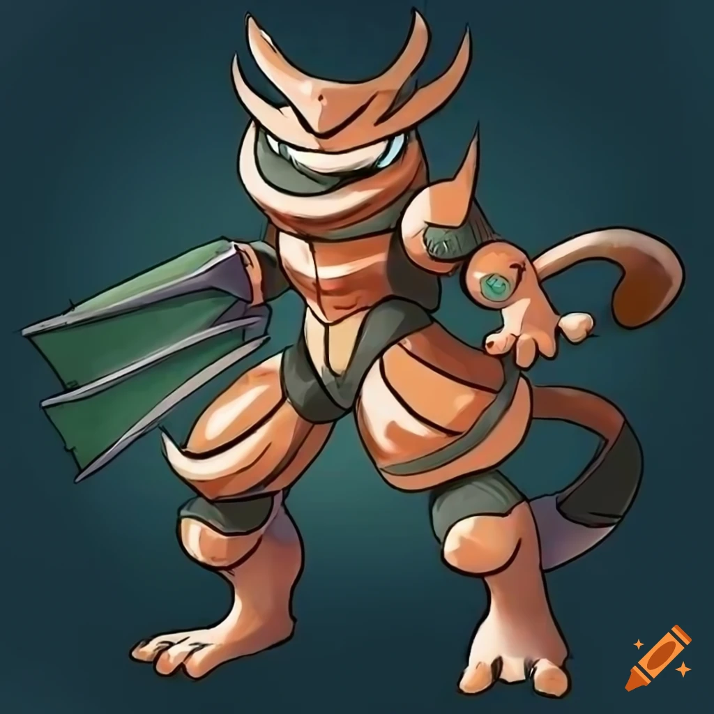 Knight like pokemon on Craiyon