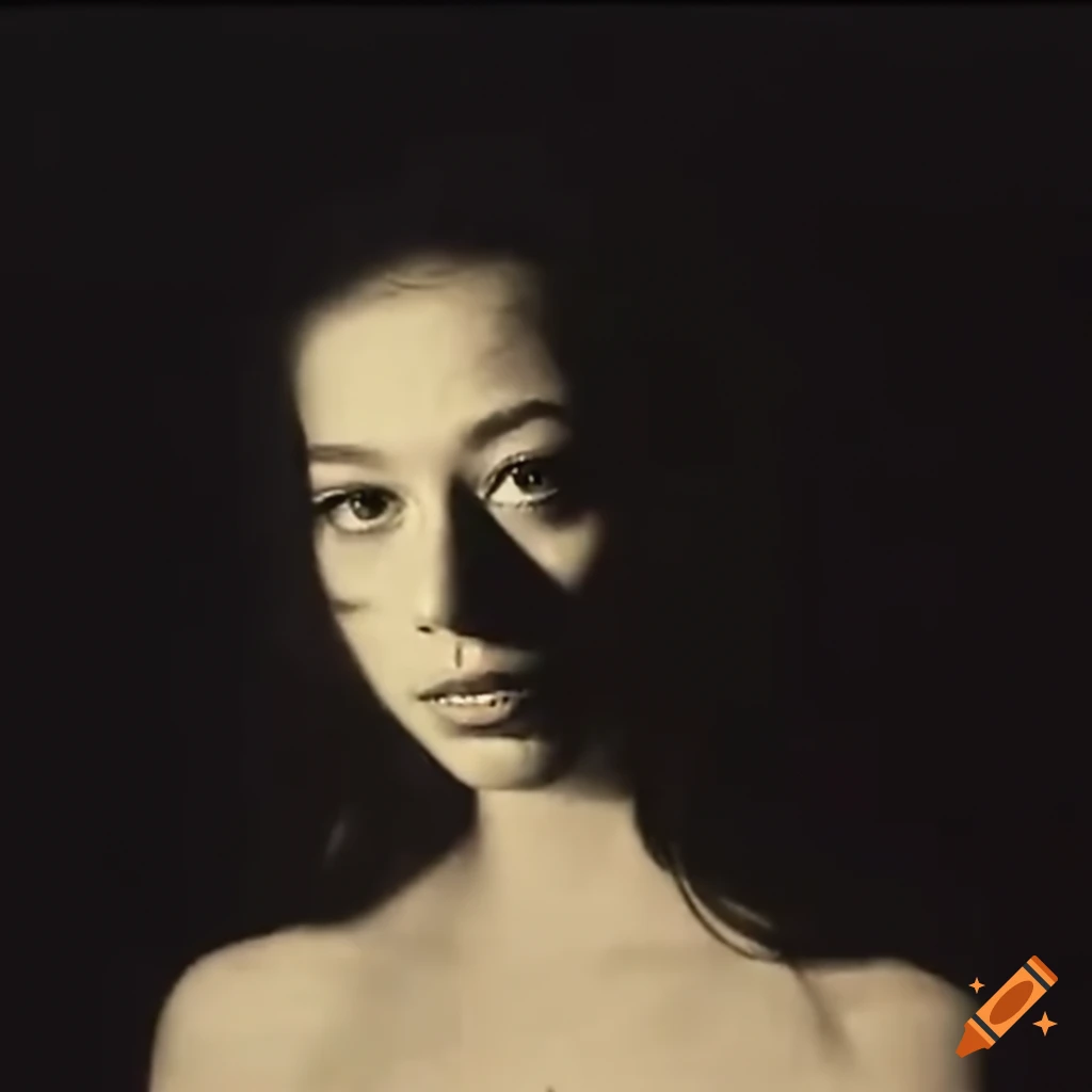 70s teenage girl in vhs footage