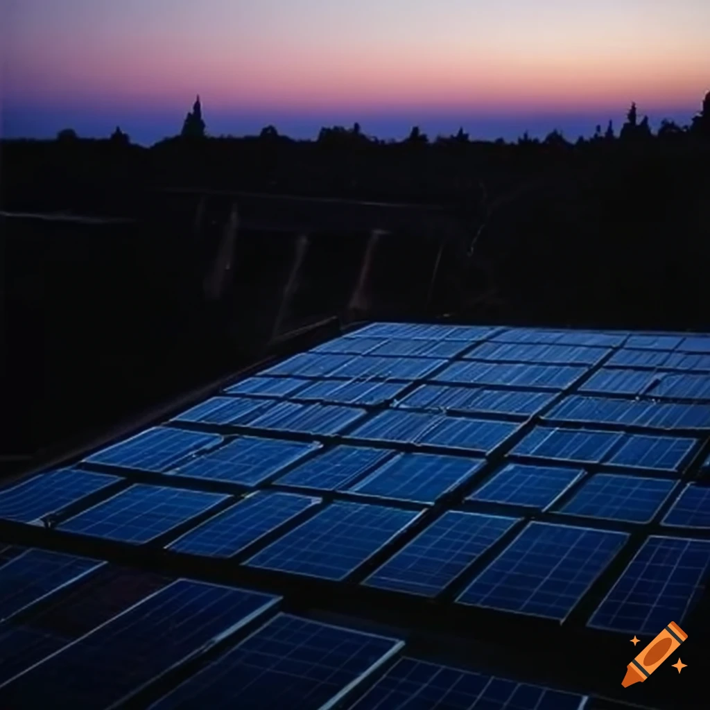 Rooftop solar panels