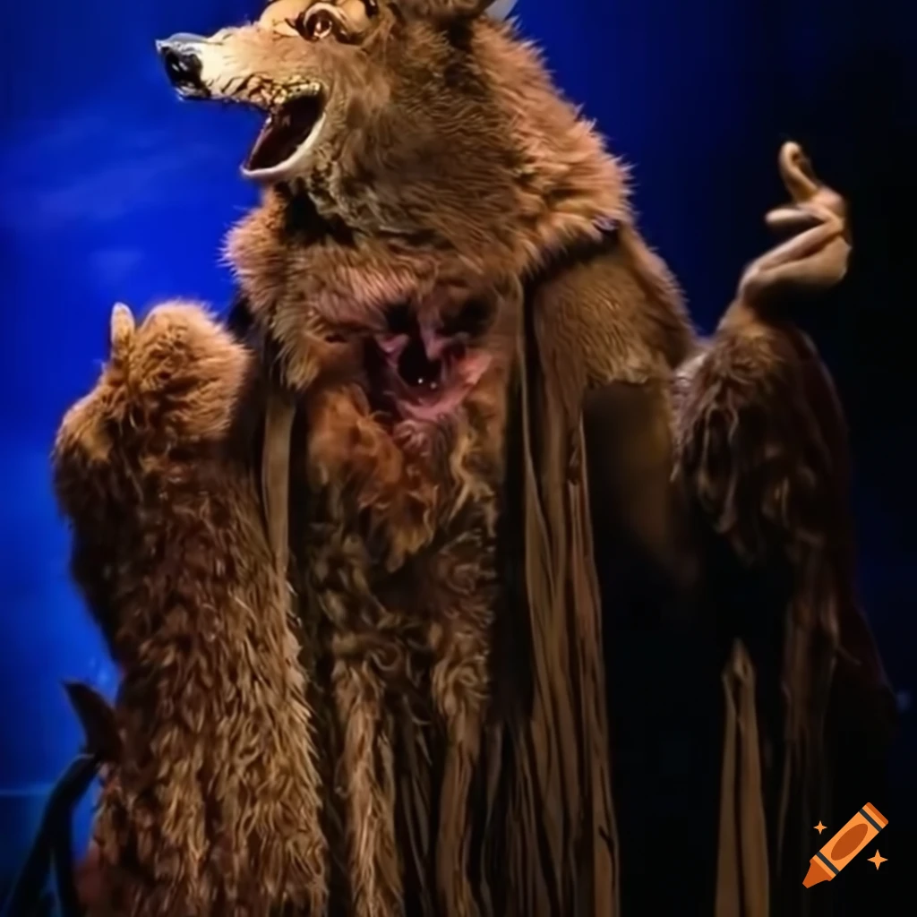 Poster for beastars broadway musical on Craiyon