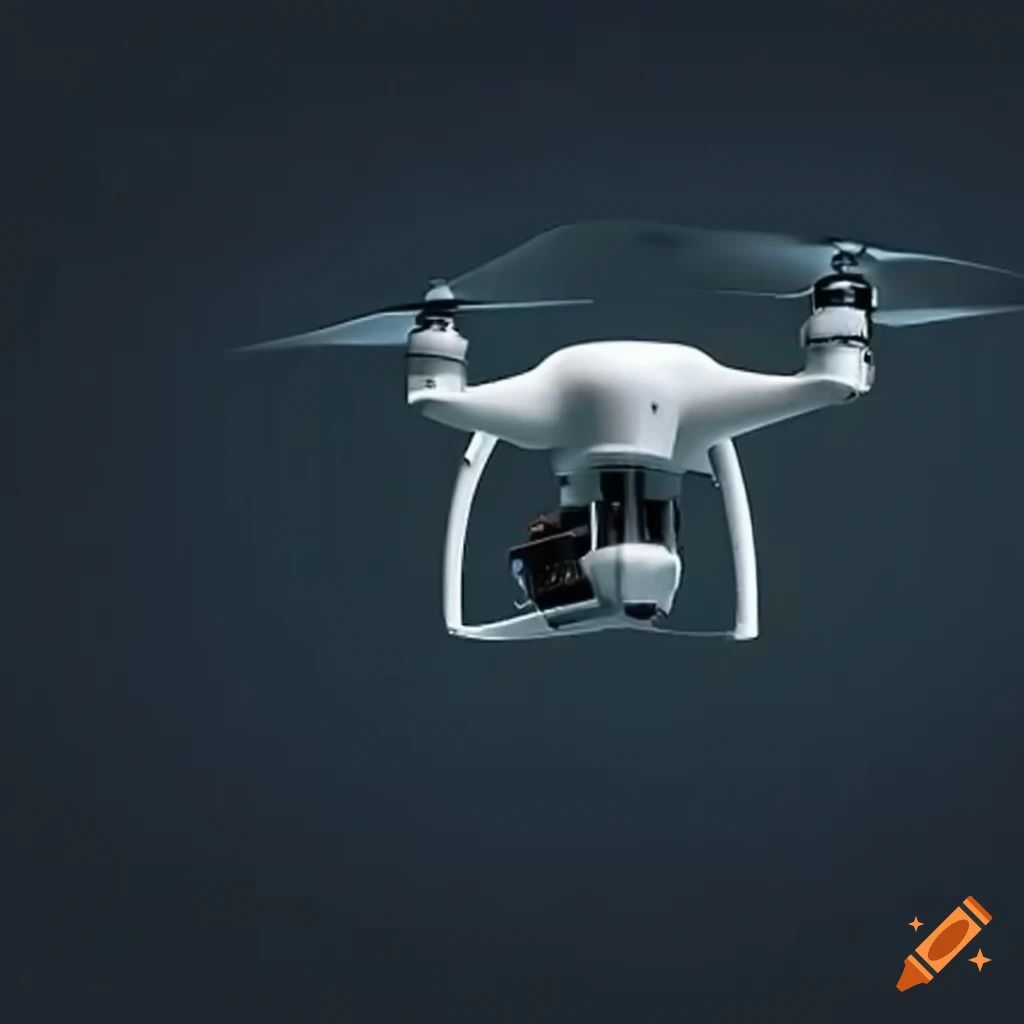 Advanced drone delivering high-tech gadgets on Craiyon