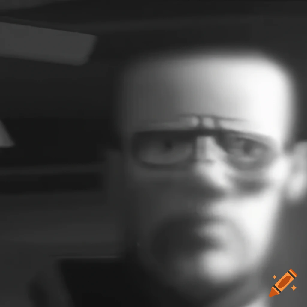 Gordon freeman captured on a security camera