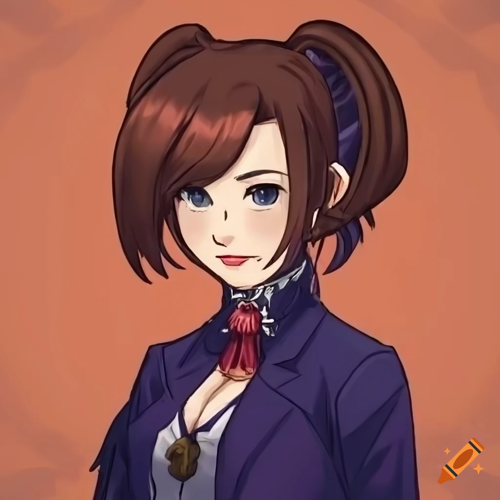 Original character from ace attorney series