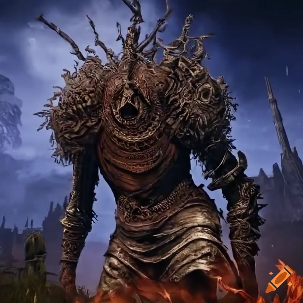 Elder ring artwork by hr giger on Craiyon