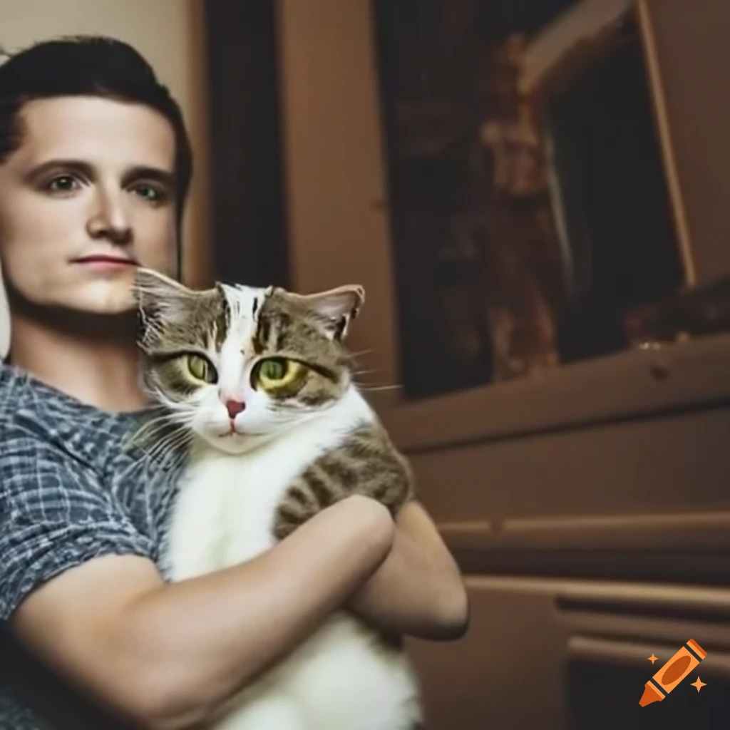 Josh Hutcherson Cat Josh Hutcherson The Eras Tour" Sticker For Sale By