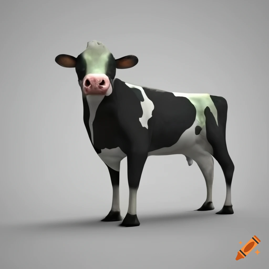 Image of a phantom red cow on Craiyon