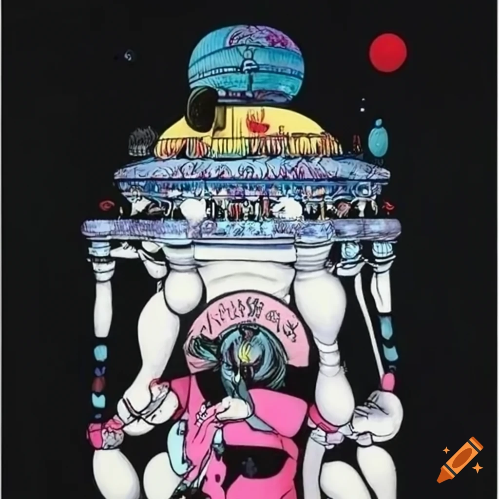 Mst3k artwork by chiho aoshima on Craiyon